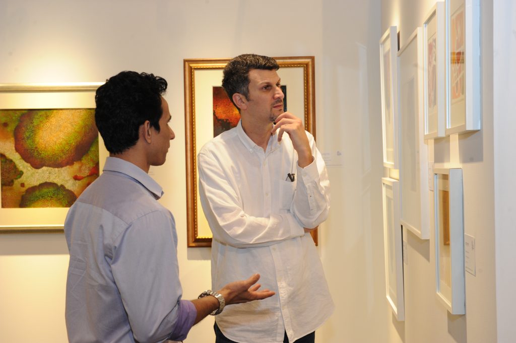 Art Bahrain Across Borders | Ahmed Khan & Arif Khan - Poetic Strokes ...